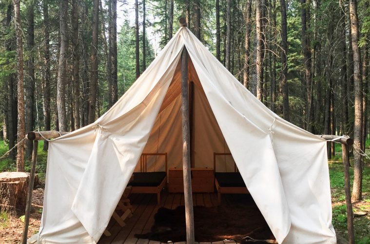 Tips for Staying in a Trapper's Tent - This Big Adventure