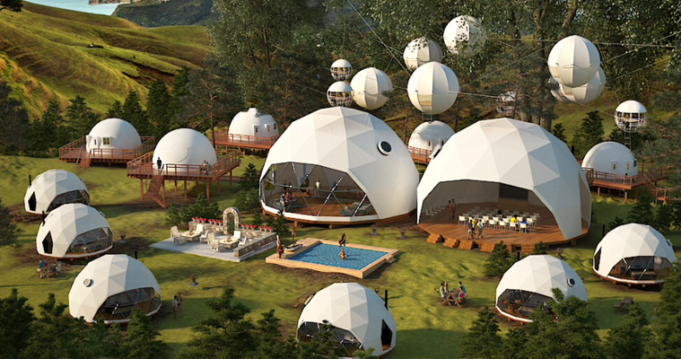 Camp: Luna Glamping, Northern Lights Resort - This Big Adventure